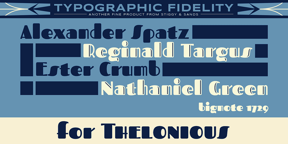 Fascinate Pro Font Family by Stiggy & Sands - Fontspring