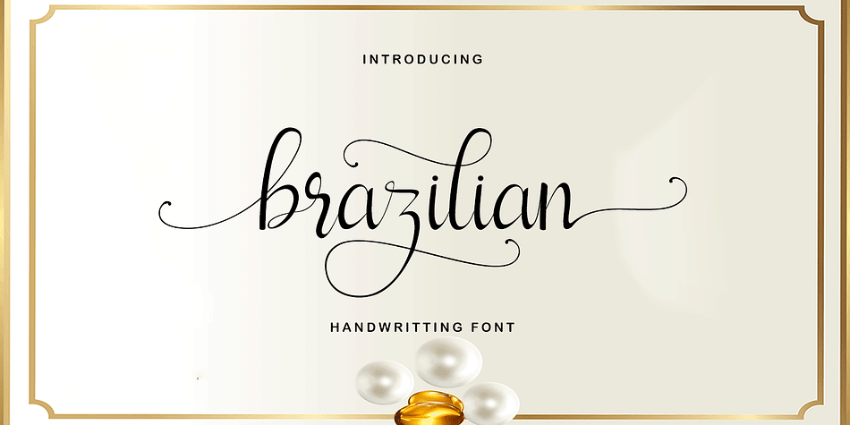 Brazilian Font