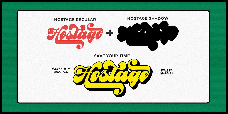 Hostage Font