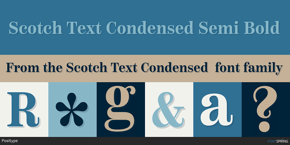 Scotch Font