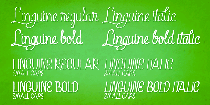 Linguine Font