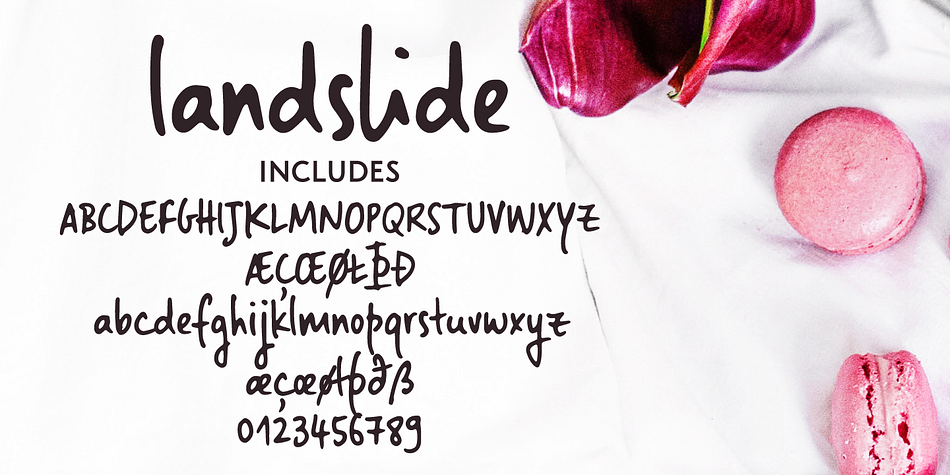 Landslide Font