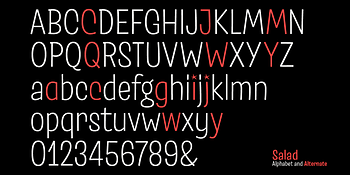 Salad Font
