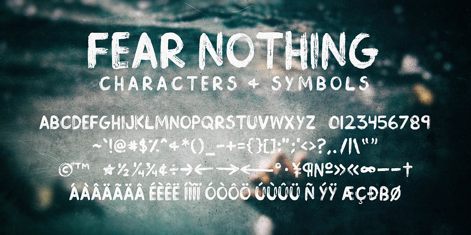 Fear Nothing Font
