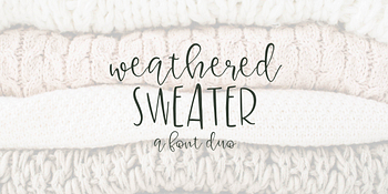 Weathered Sweater Font