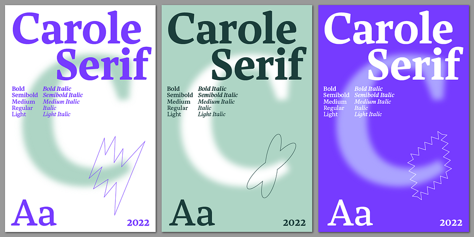 Carole Serif Variable Font