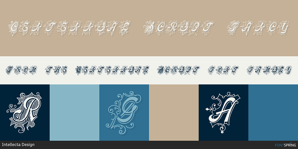 Centennial Script Fancy Font