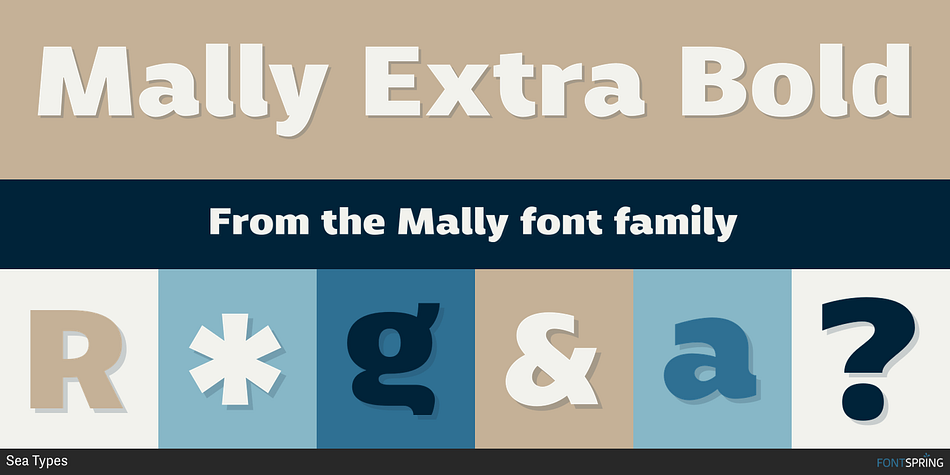 Mally Extra Bold Font