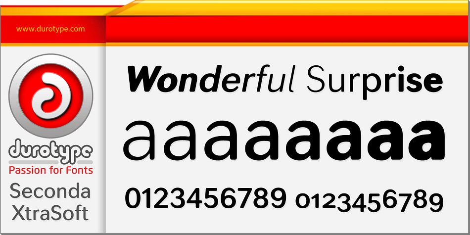 Seconda XtraSoft Font