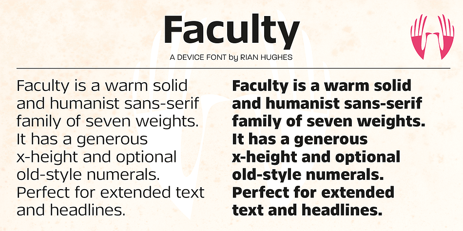 Faculty Font