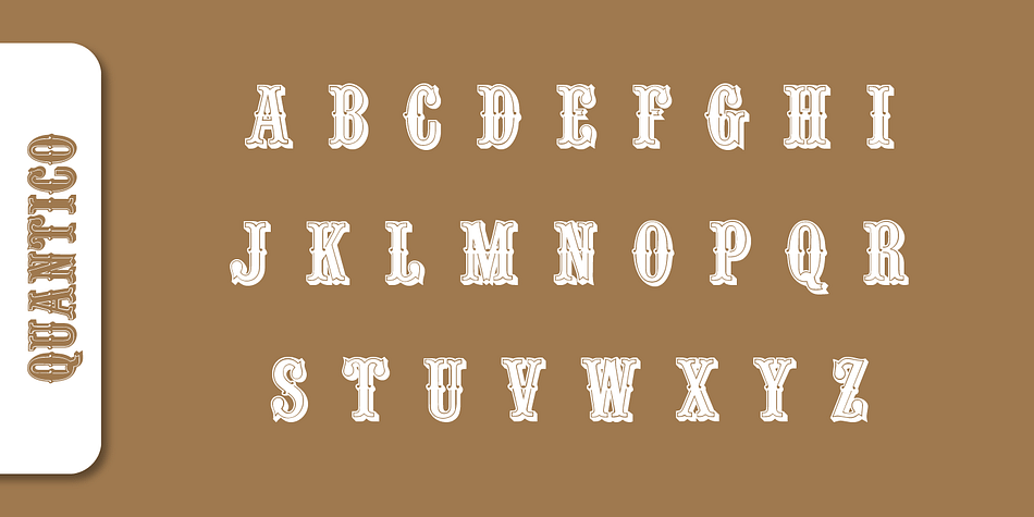 Quantico Pro Font | Fontspring