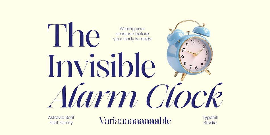 Astrovia Serif Font