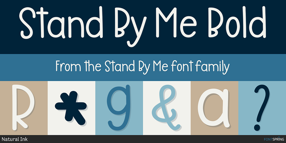 Stand By Me Bold Font