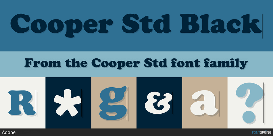 Cooper Std Font