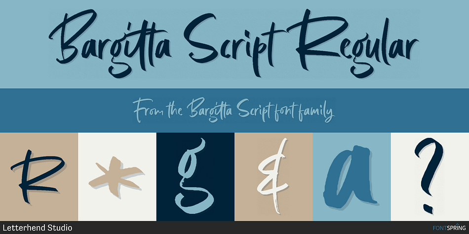 Bargitta Script Regular Font