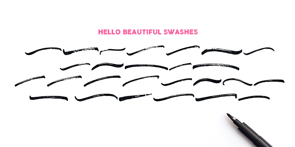 Hello Beautiful Font