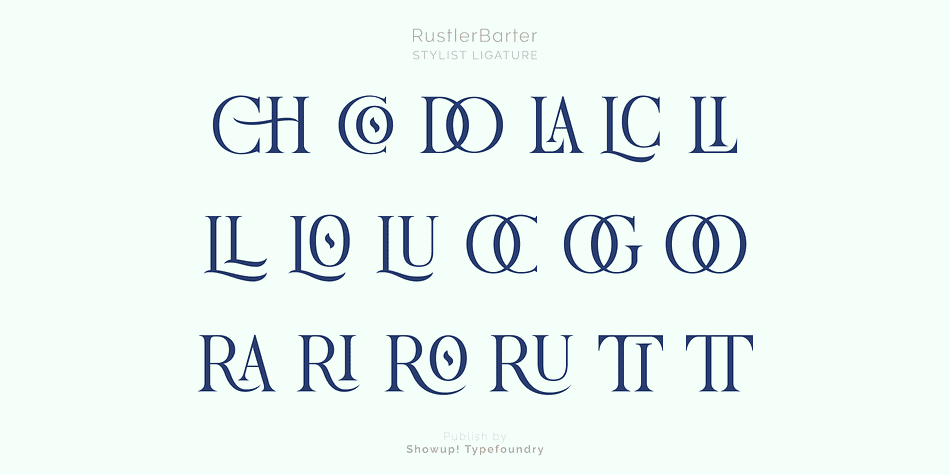 Rustler Barter Font