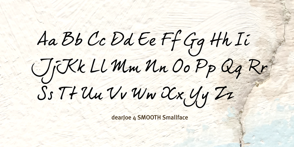 dearJoe 4 Smooth Font | Fontspring