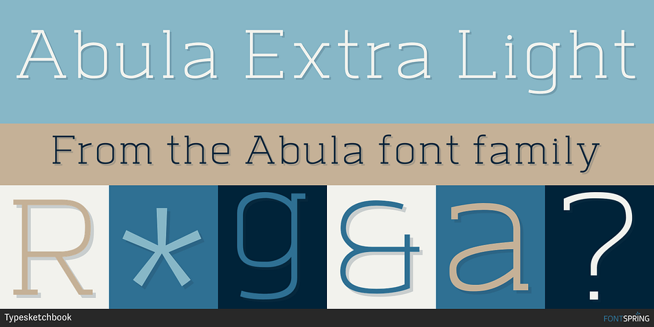 Abula Extra Light Font