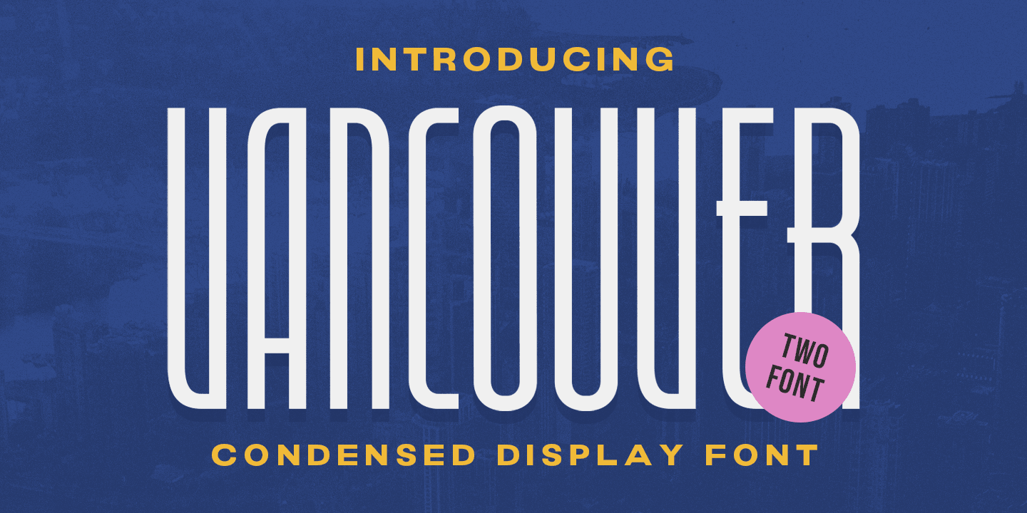 Vancouver Font