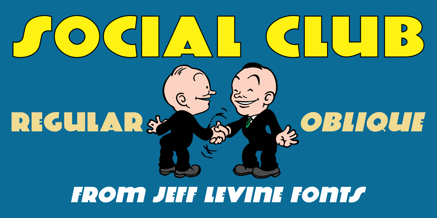 Social Club JNL Font