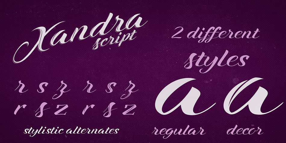 Xandra Script Font