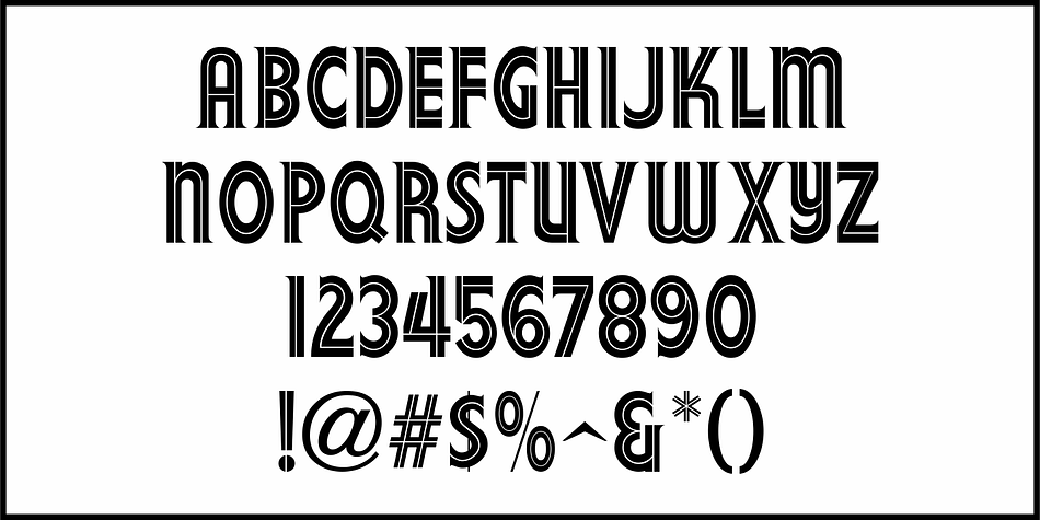 Show Tune JNL Font