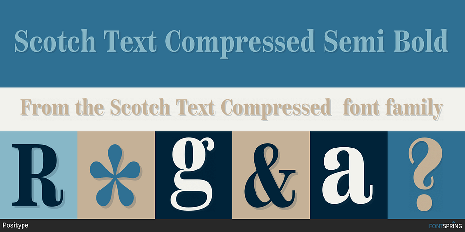 Scotch Font