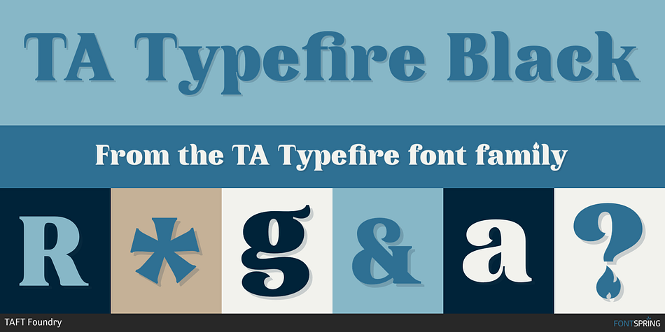 Ta Typefire Black Font