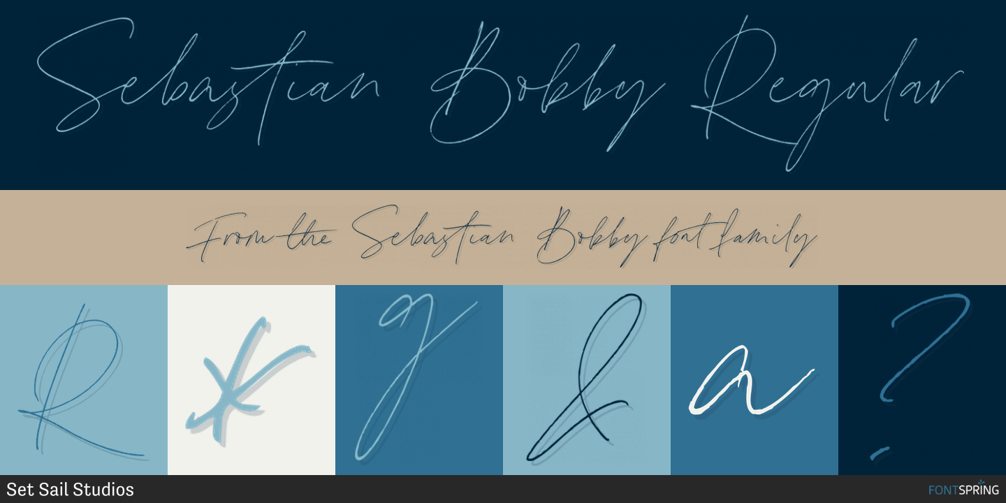 Fonts similar to Sebastian Bobby