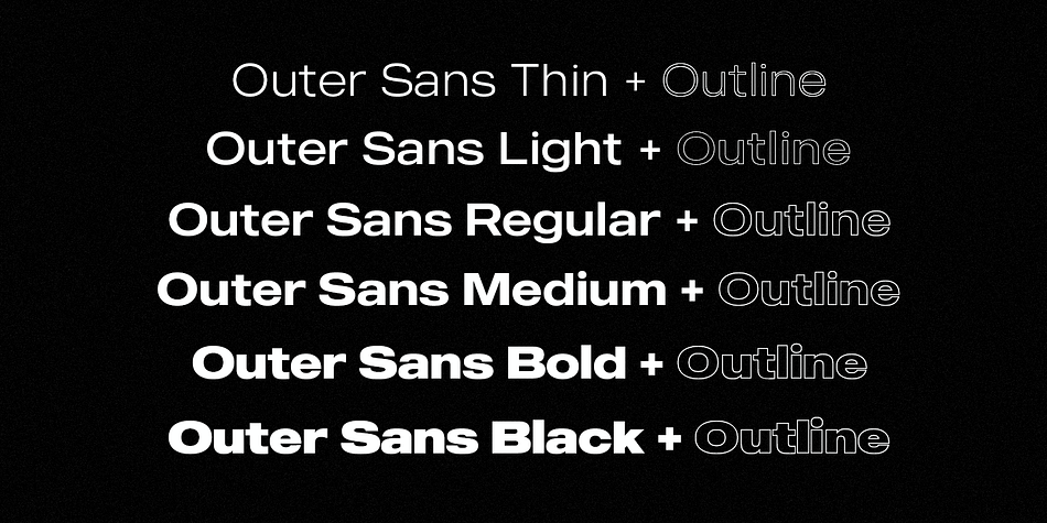 MADE Outer Sans Font