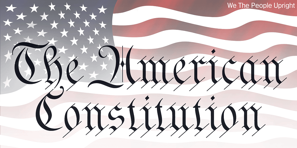 We The People Font