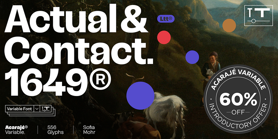 Acarajé Variable Font