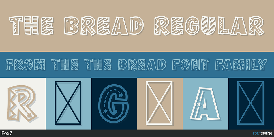 The Bread Regular Font