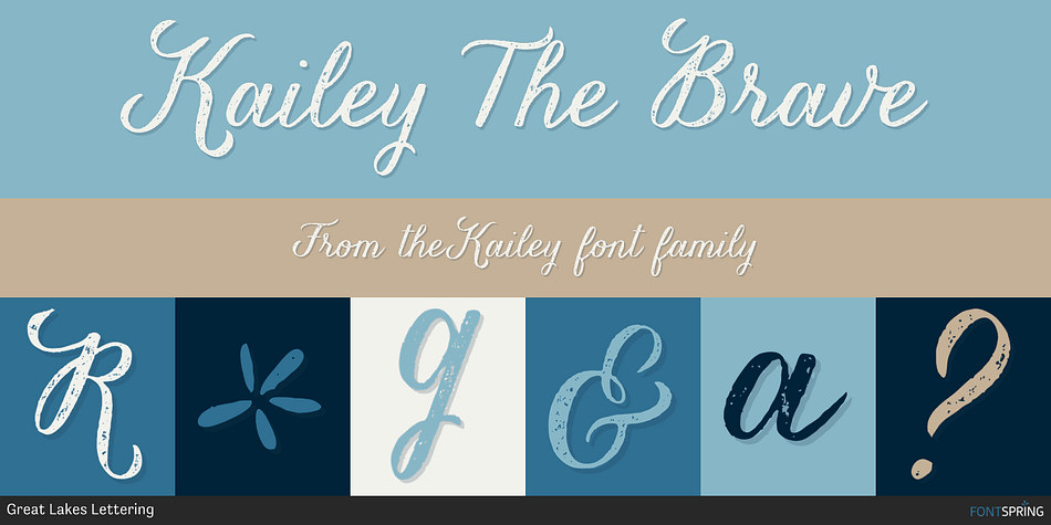 Kailey The Brave Font