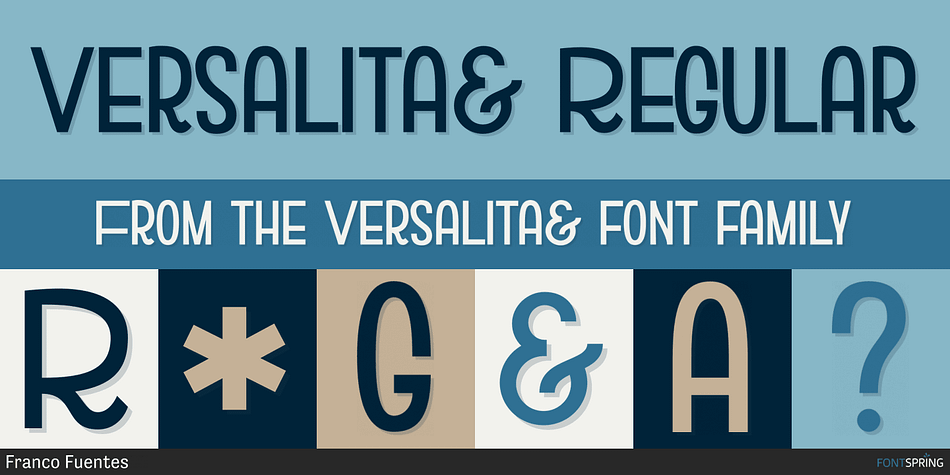 Versalita& Font