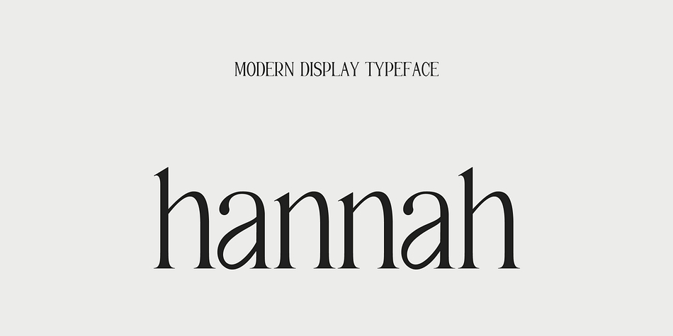 hannah Font