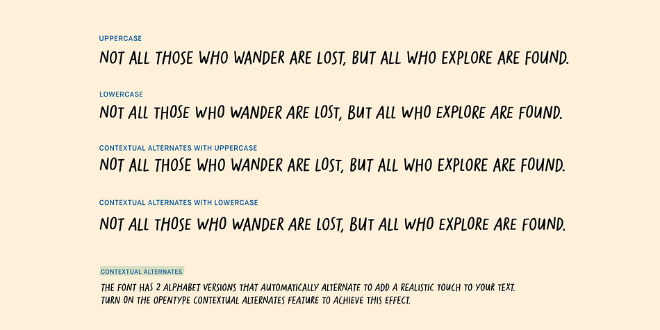 Explorers Ballpen Font
