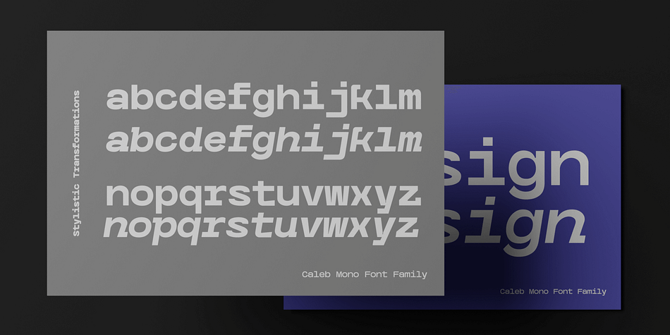 Caleb Mono Font
