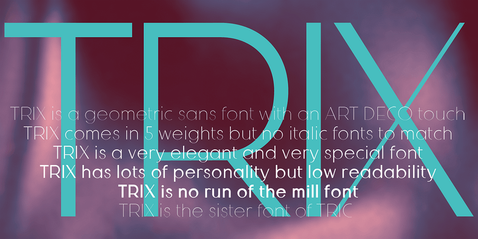 Trix Font