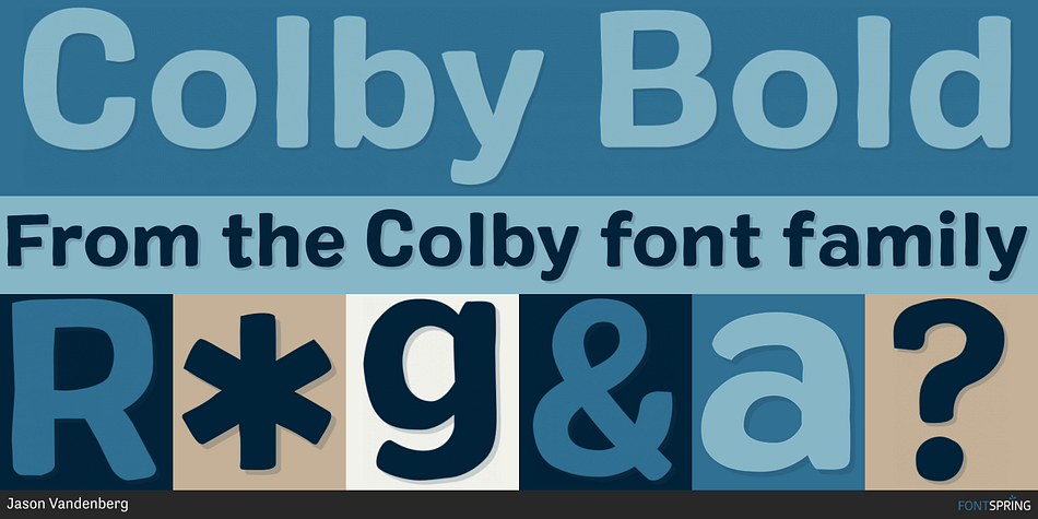 Colby Standard Font
