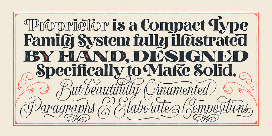 Proprietor Font
