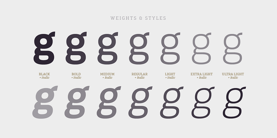 Gaspo Slab Font