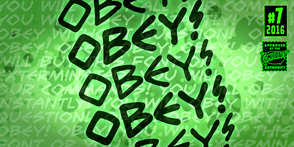 Obey Obey Obey Font