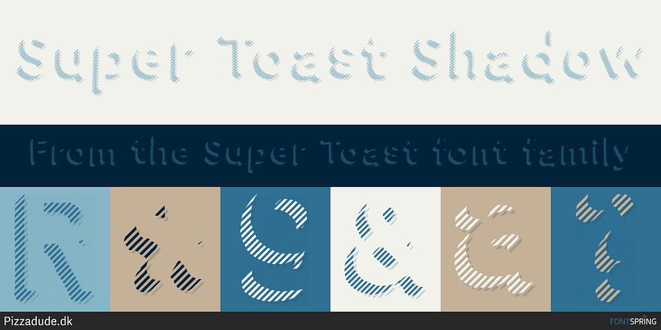 Super Toast Shadow Font