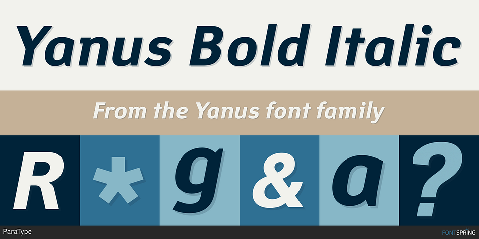 Yanus Font | Fontspring