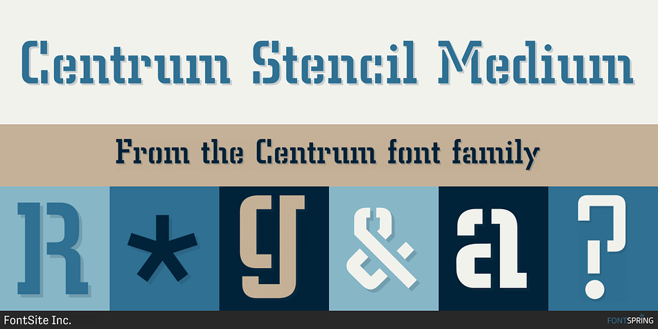 Centrum Font