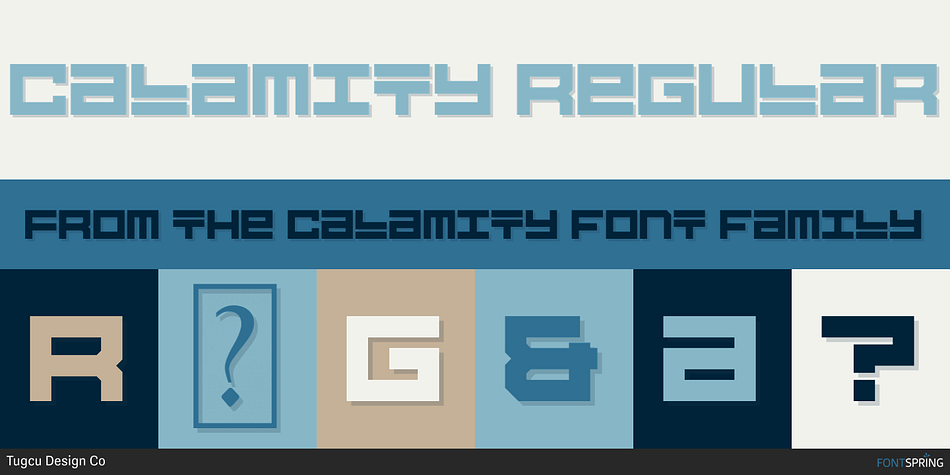 Calamity Regular Font