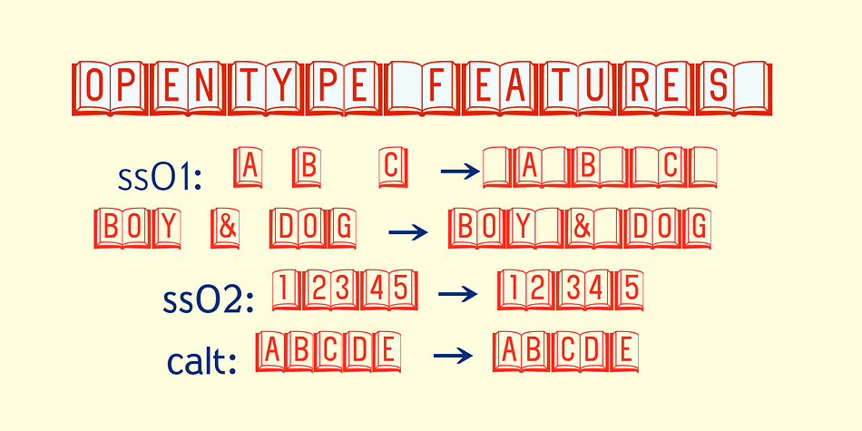 OpenBook Font