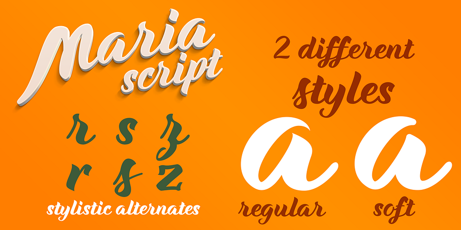 Maria Script Font